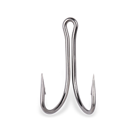Mustad 7982HS-SS Double Dublin Point 70 Degree Angle Hook