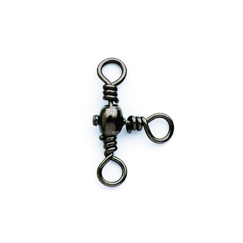 Mustad MA024-BN Three Way Cross Swivel 6